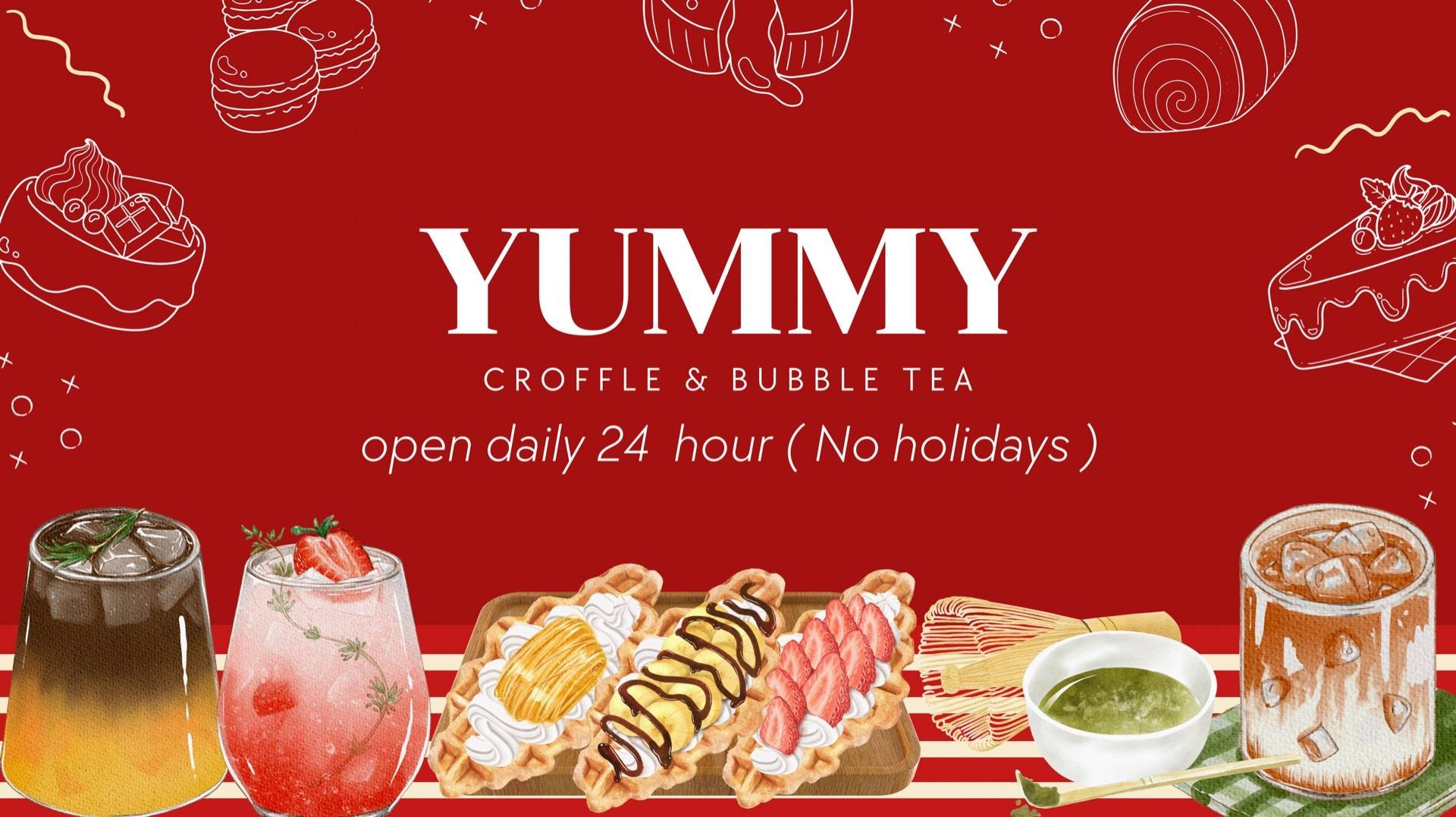 Yummy Croffle & Bubble Tea . - สั่งอาหารเดลิเวอรี | Wongnai x LINE MAN