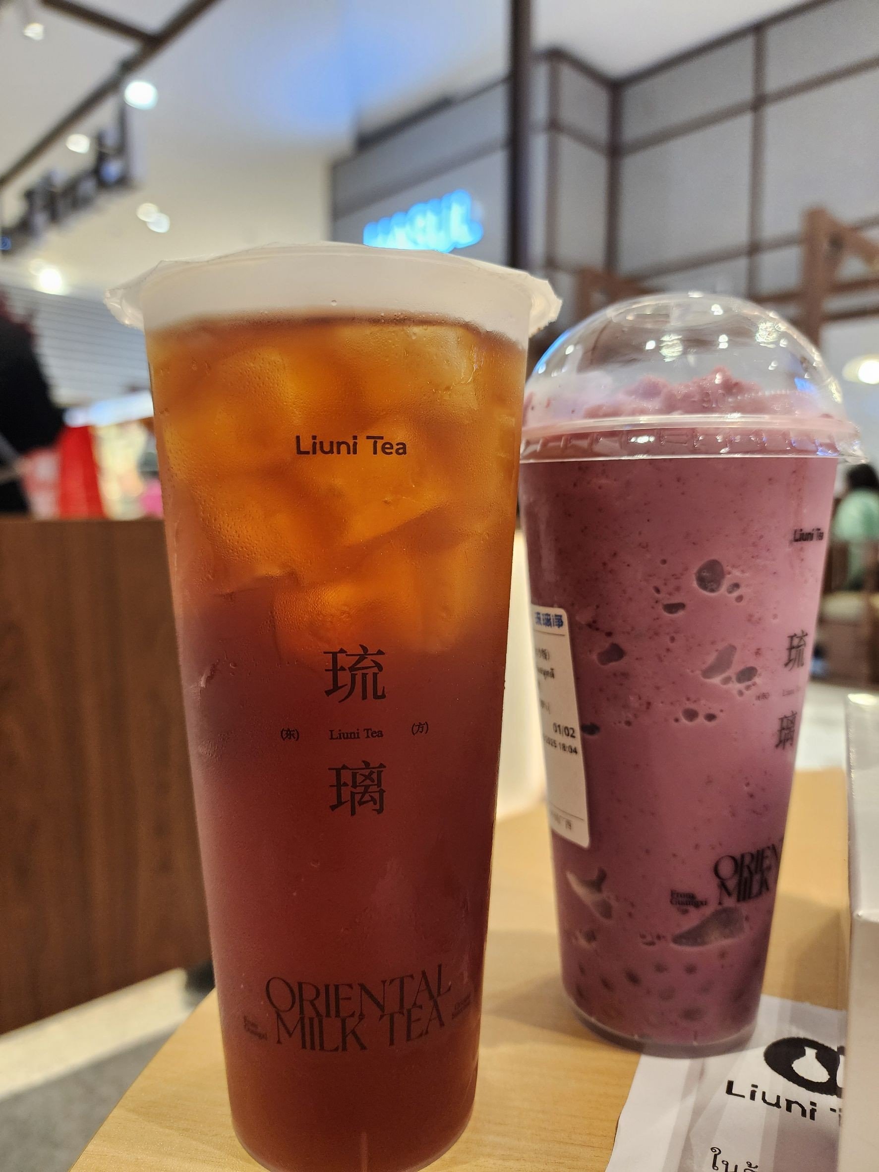 รีวิว Liuni tea เดอะมอลล์-บางกะปิ