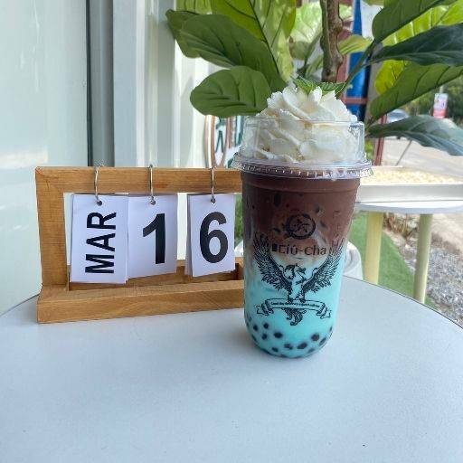 ร้าน Liu-Cha ชานมไข่มุก&Ahlan Burger สาขาโรงเรียนศาสนวิทยา | รีวิวร้านอาหาร