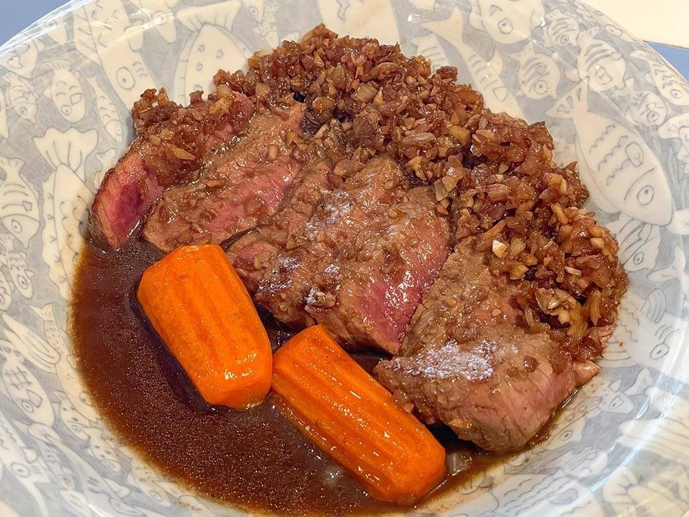 BEEF STEAK ร้าน Okinawa restaurant Kinjo สุขุมวิท 69