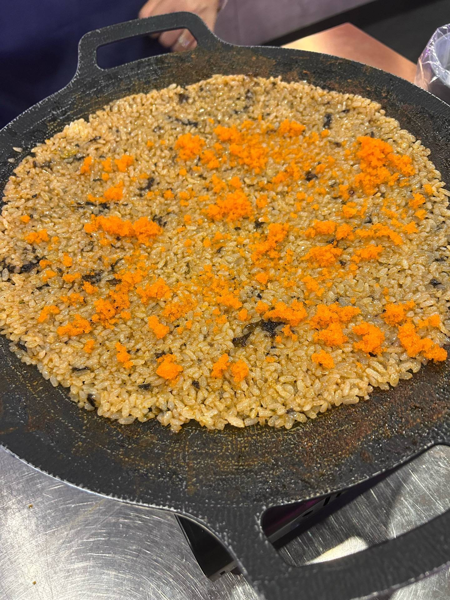 รีวิว Oppa Daek เอ็ม บี เค เซ็นเตอร์ - ข้าวผัดไข่กุ้งกระทะดีมาก