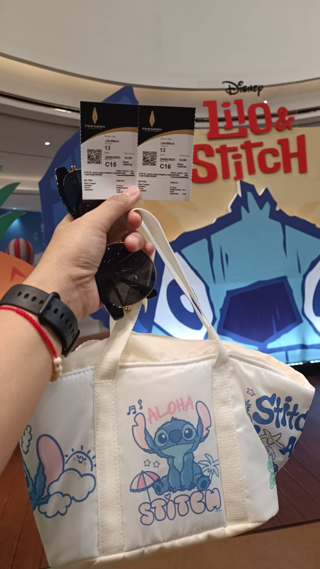 รีวิว Siam Paragon - มาดู Stitch ที่พารากอน