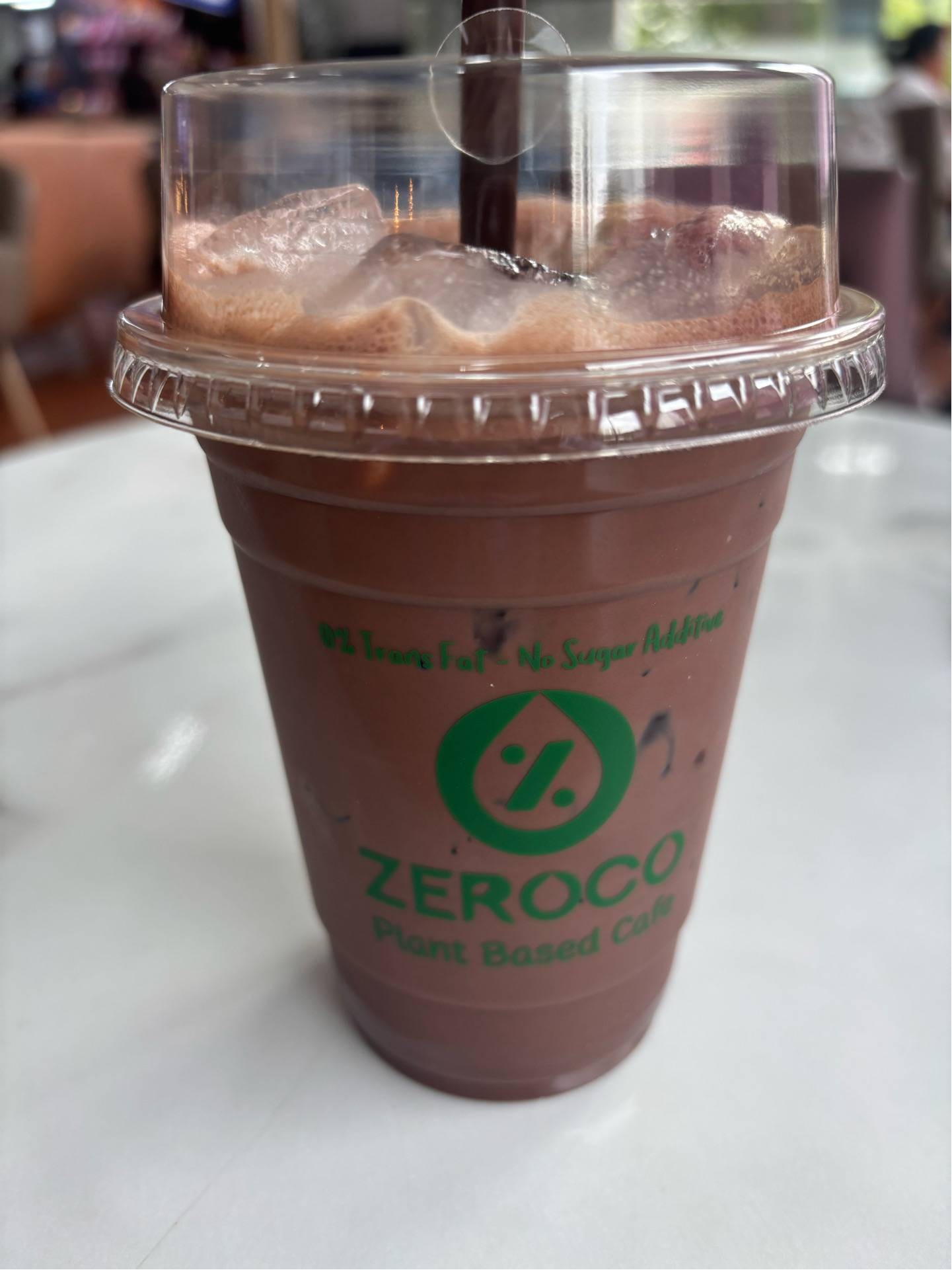 รีวิว Zeroco Coffee รพ.จุฬาลงกรณ์ ศูนย์อาหารทวีวงศ์ถวัลยศักดิ์ - ร้านกาแฟ ที่ใช้ plant based ...