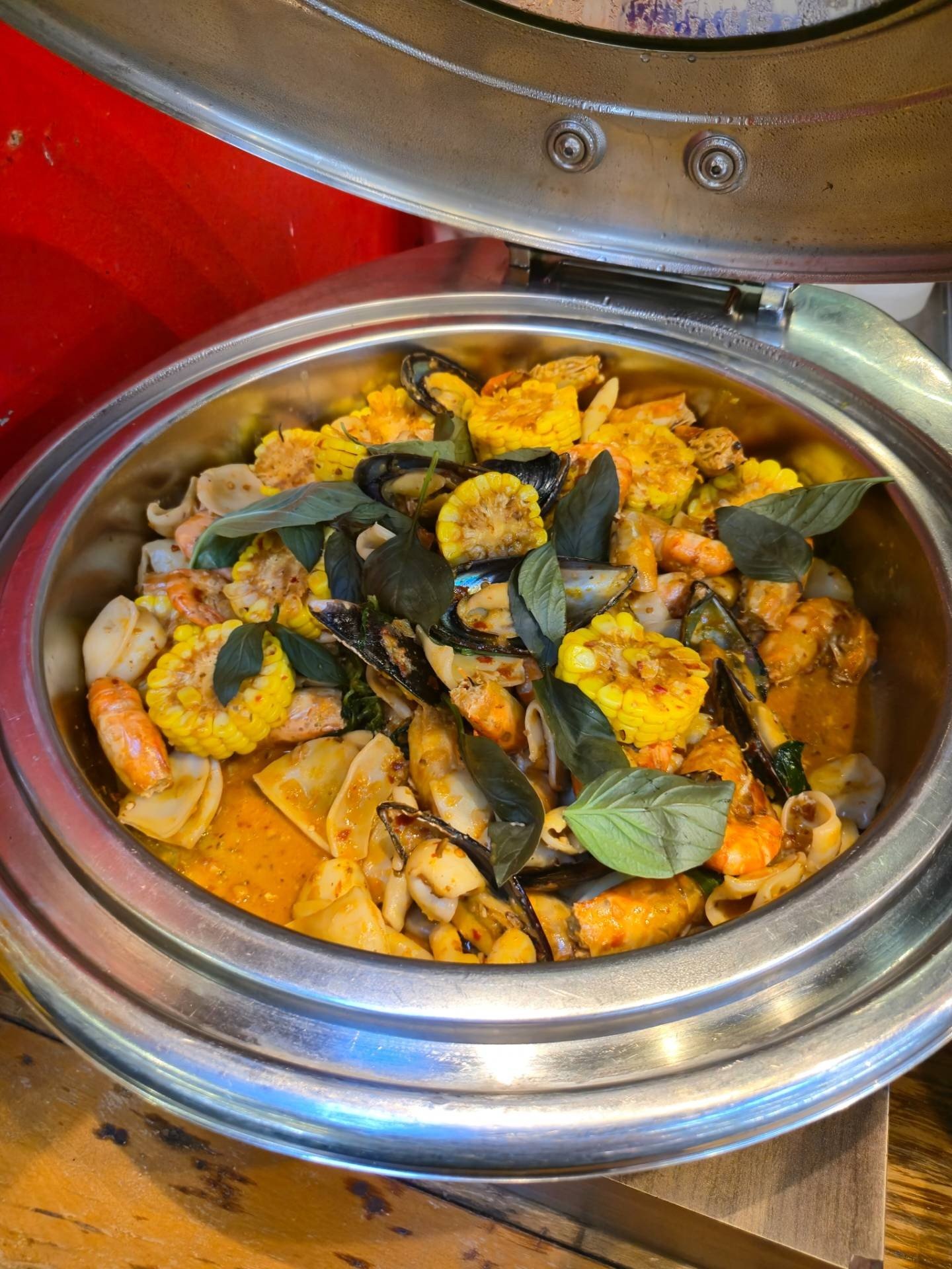 รูป รสเด็ดอินเตอร์บุฟเฟ่ต์ กุ้งกระทะ+ทะเลเผา มีนบุรี