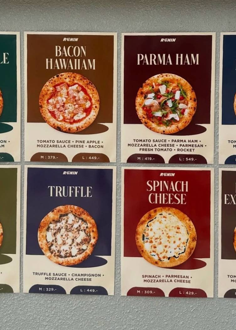 รีวิว Ronin Pizza อารีย์ - พิซซ่า Homemade สไตล์อิลาเลียน
