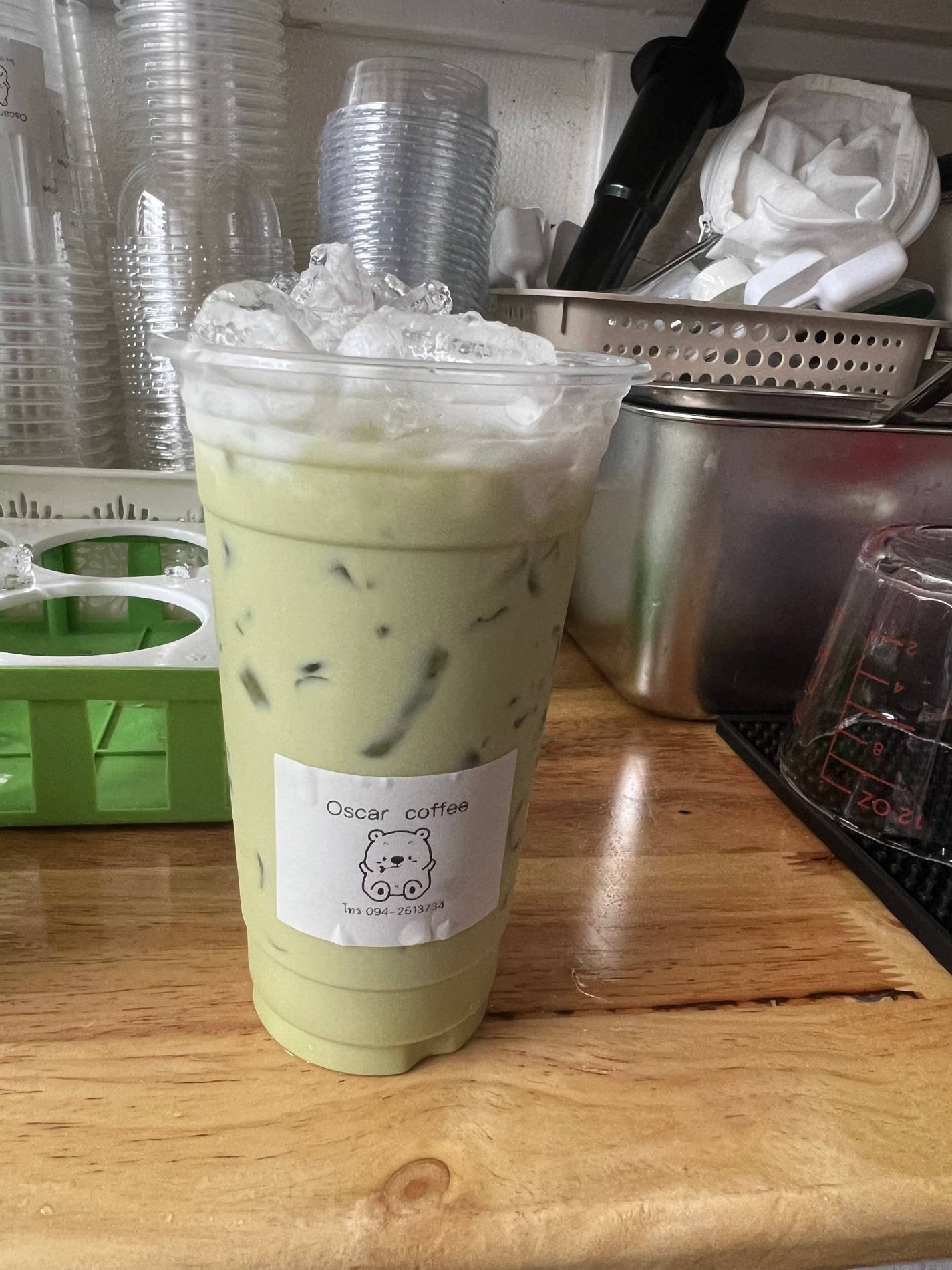ร้าน Oscar coffee ตลาดนิคมบางปู | รีวิวร้านอาหาร