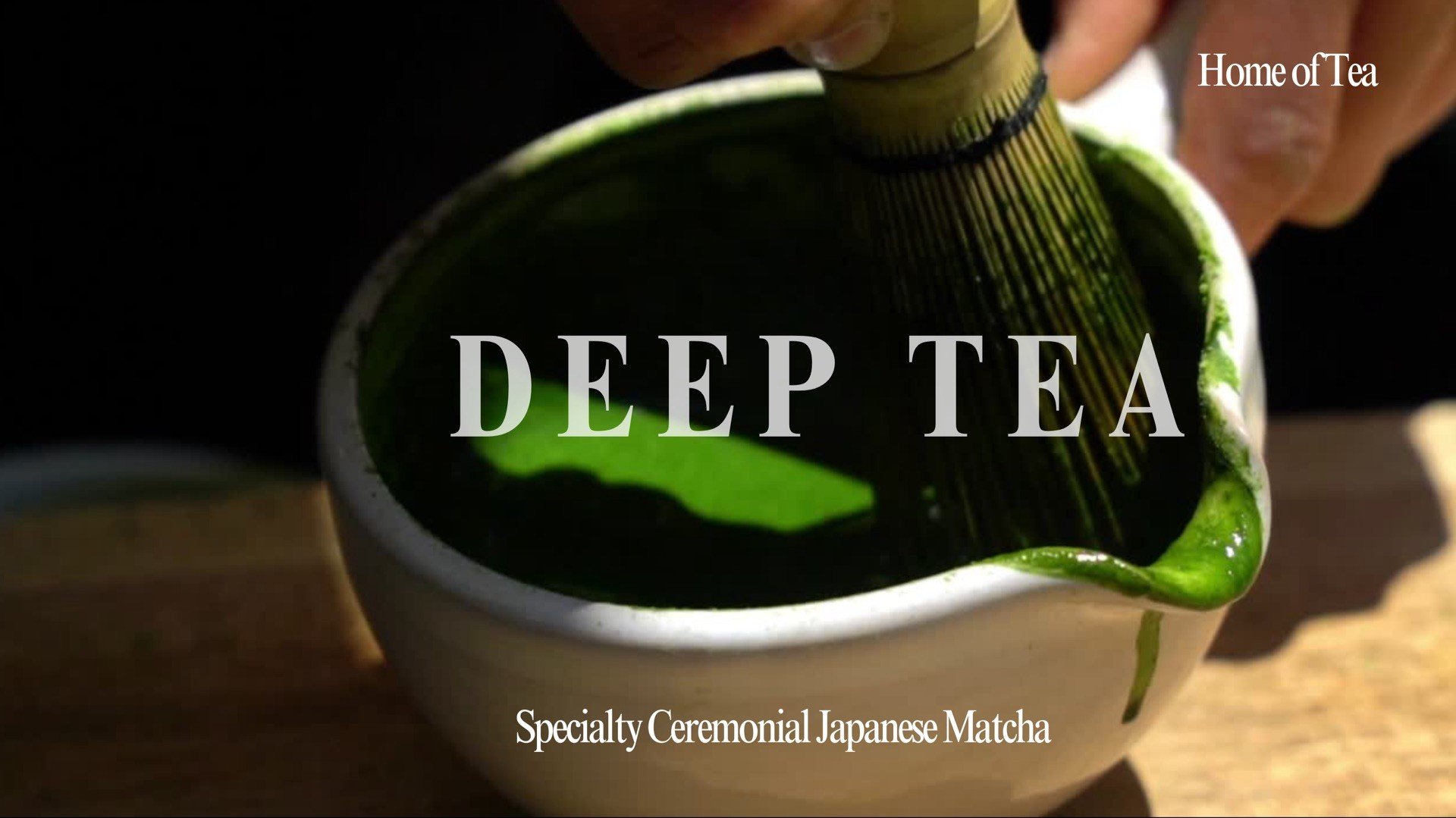 Deep Tea - ディープティー(SPECIALTY CEREMONIAL JAPANESE MATCHA) สุคนธสวัสดิ์ ...