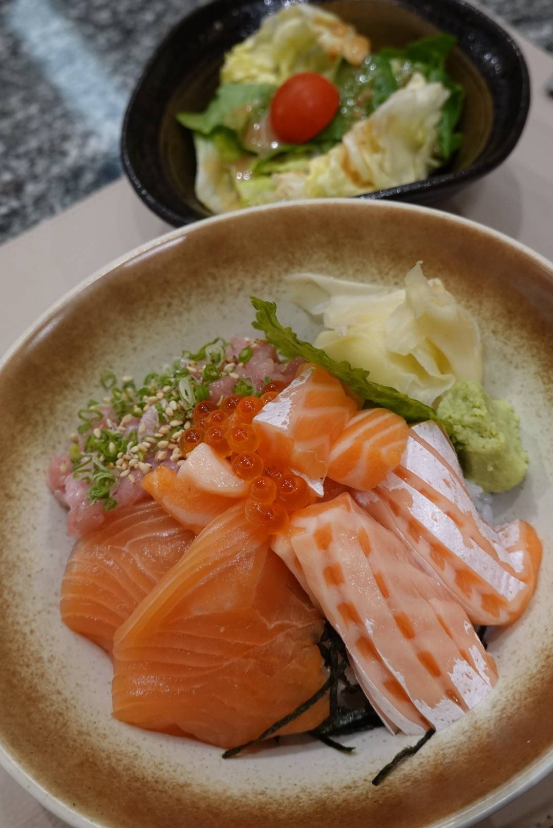 Salmon Negitoro Don Set ร้าน Hou Yuu One Bangkok