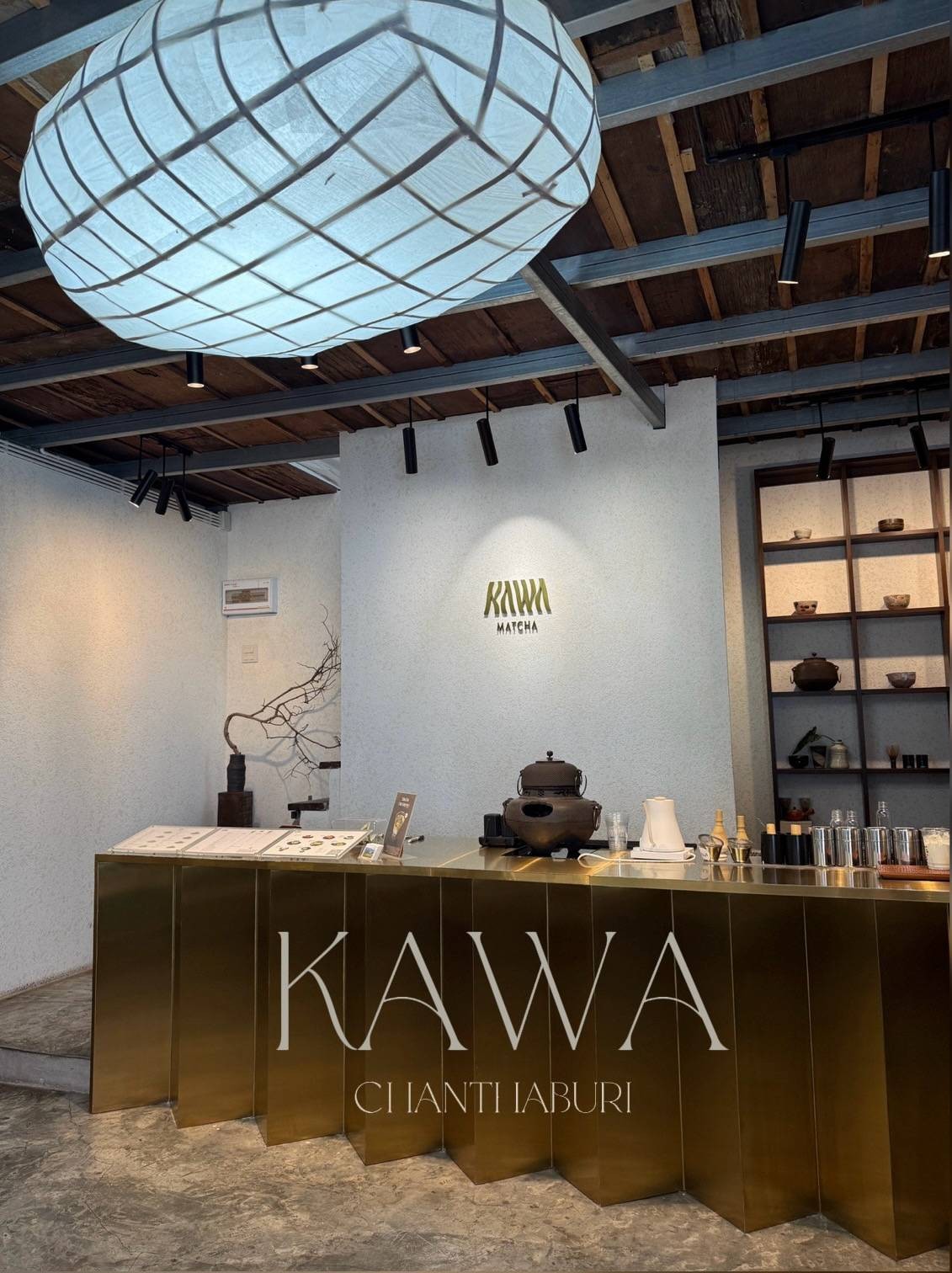 รีวิว KAWA MATCHA - ริมน้ำจันทบุรี - Kawa Matacha 🍵
