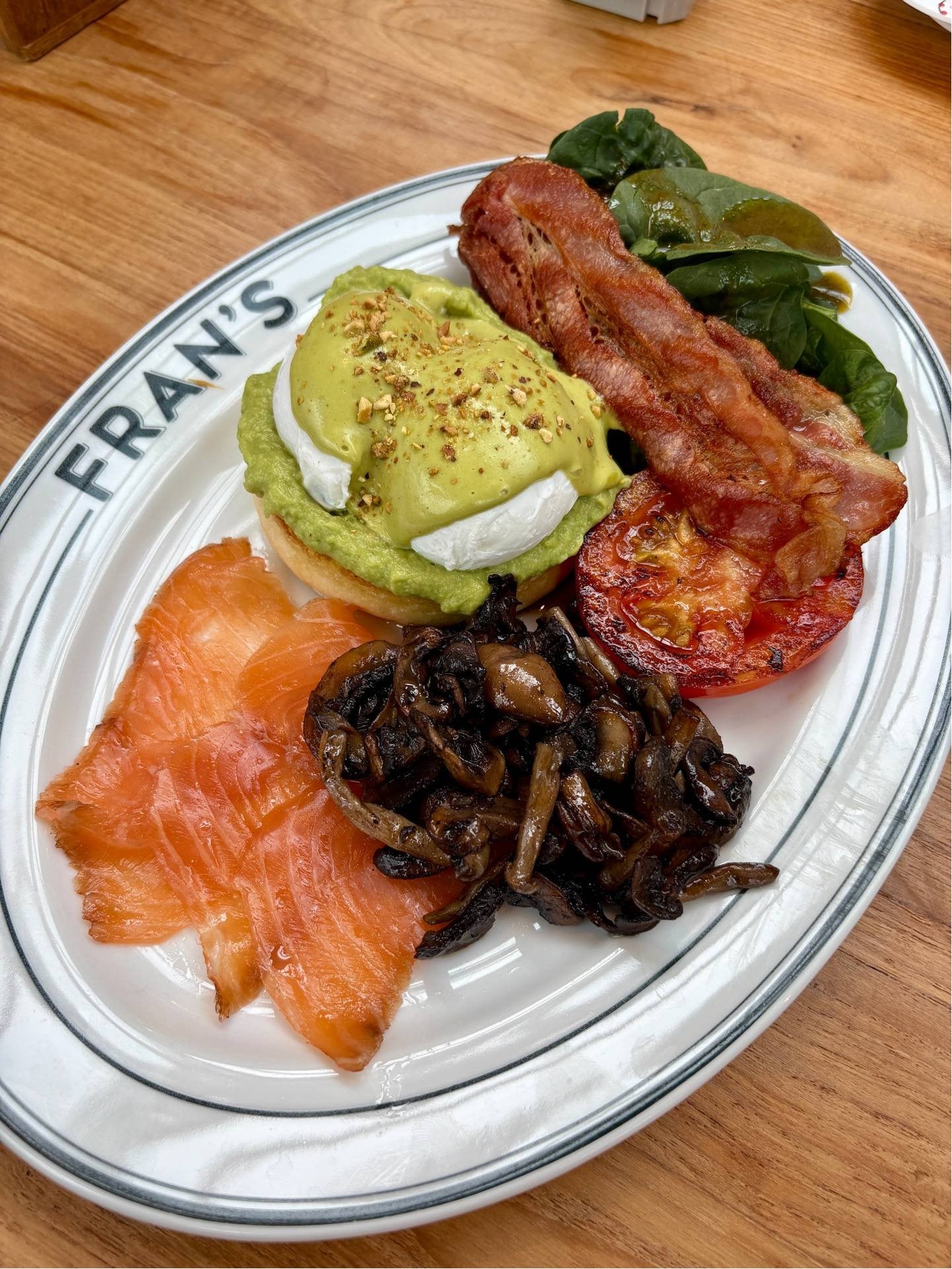 Fran’s Avocado Breakfast ร้าน FRAN'S - Brunch & Greens อารีย์
