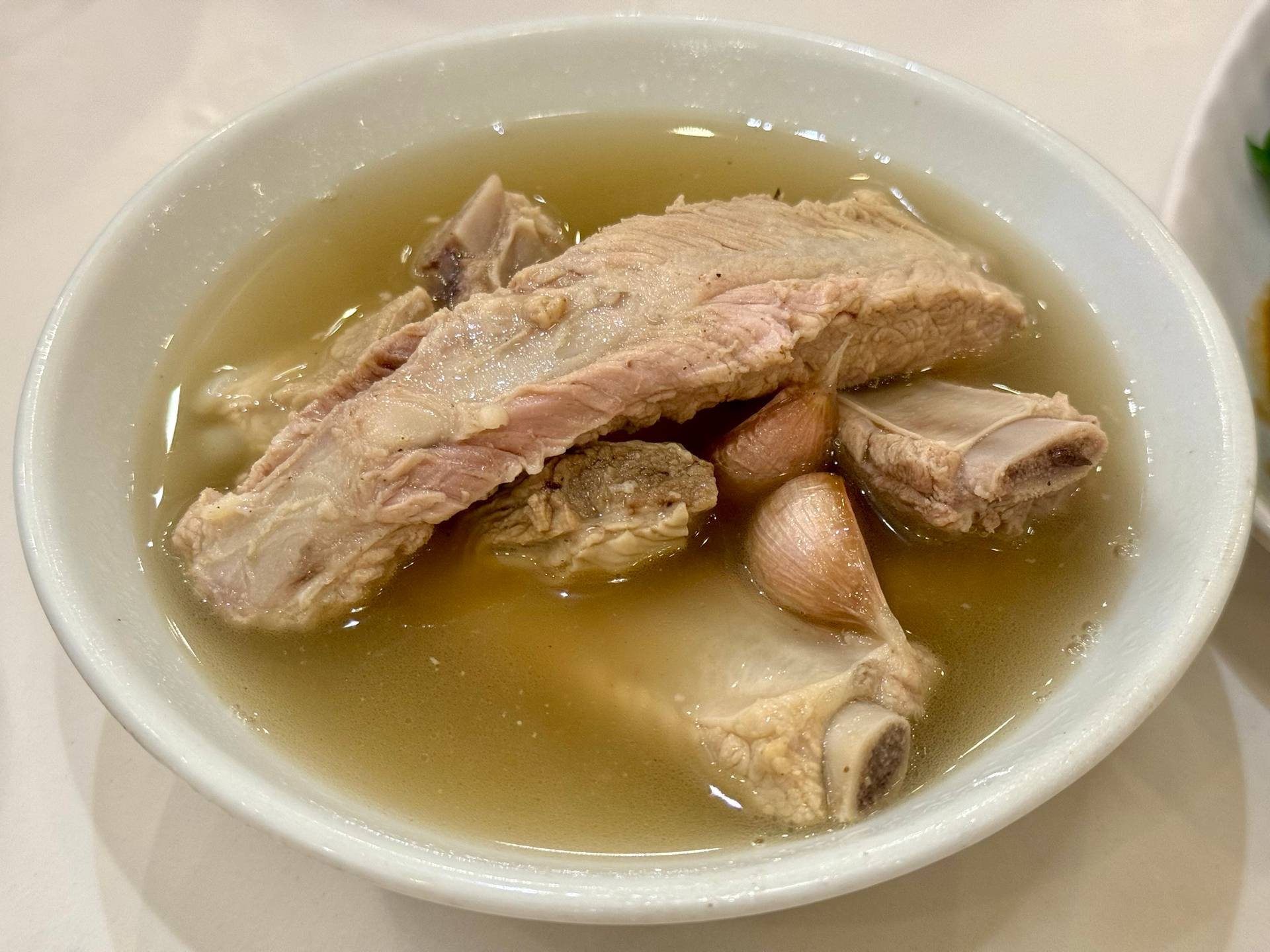 ซุปซี่โครงหมู ร้าน Song Fa Thailand Central World ชั้น3 ติดฝั่งเซ็นทรัล