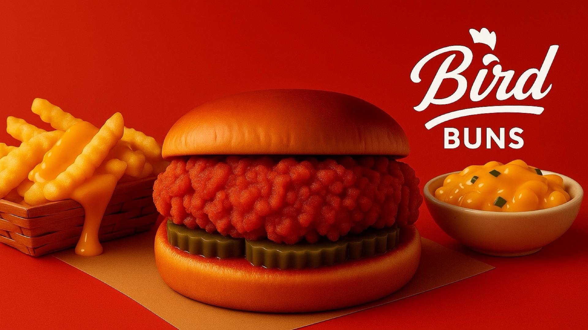 Bird Buns - Chicken Tenders on Burger Buns Sukhumvit - สั่งอาหารเดลิเวอ ...