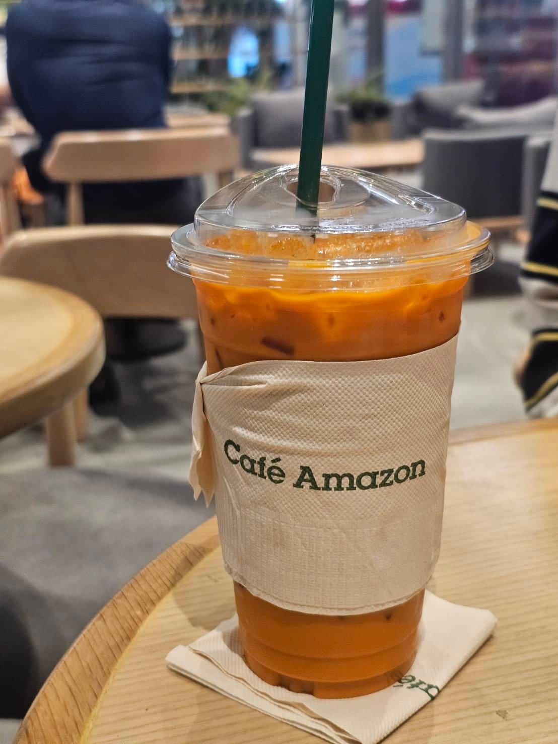 รีวิว Café Amazon One Bangkok Parade floor B1