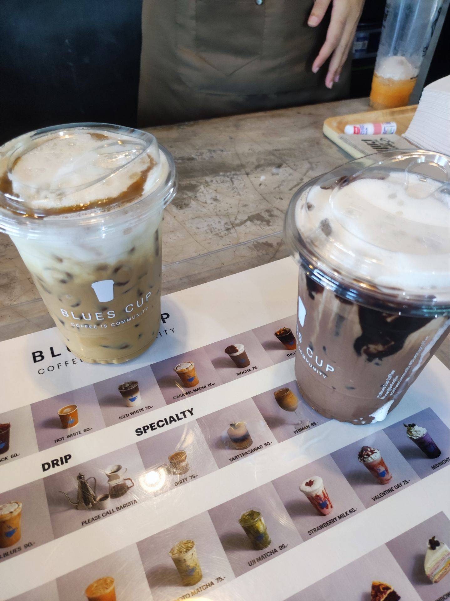 รีวิว Blues Cup Coffee - กาแฟอร่อยนุ่มๆ
