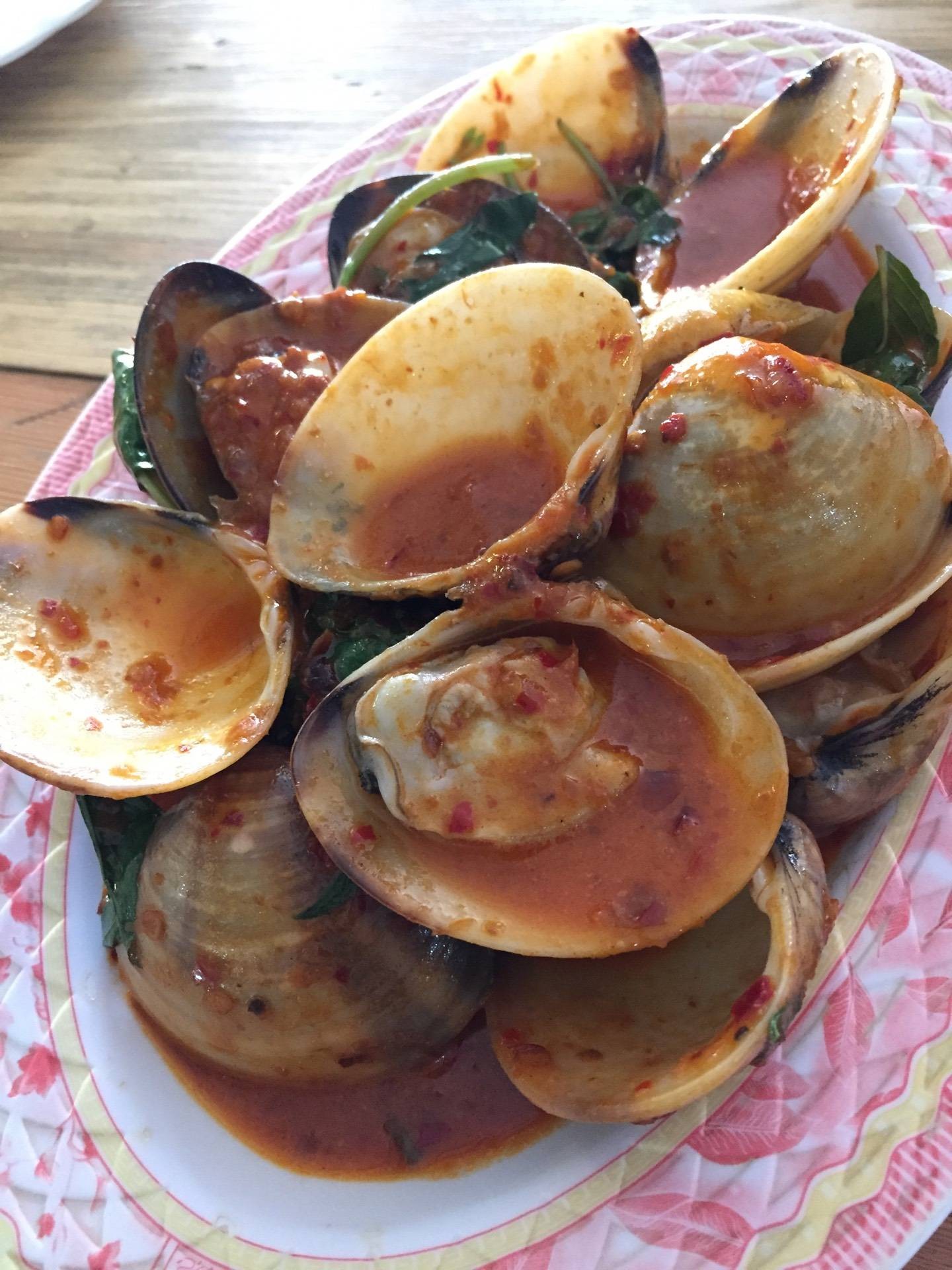 รีวิวที่แนะนำ หอยตลับผัดฉ่า