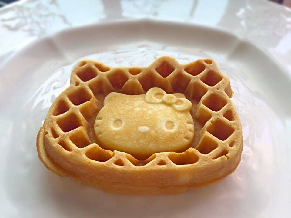 สูตร Kitty Waffle พร้อมวิธีทำโดย Kim Pakiny - Wongnai Cooking