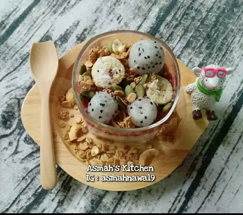สูตร Pinky Chia Pudding Yogurt Parfait พร้อมวิธีทำโดย Asmah's Kitchen ...