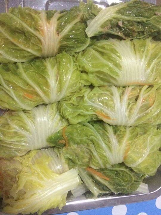 สูตร ผักกาดขาวนึ่งไก่ม้วน พร้อมวิธีทำโดย Yaa Apinya