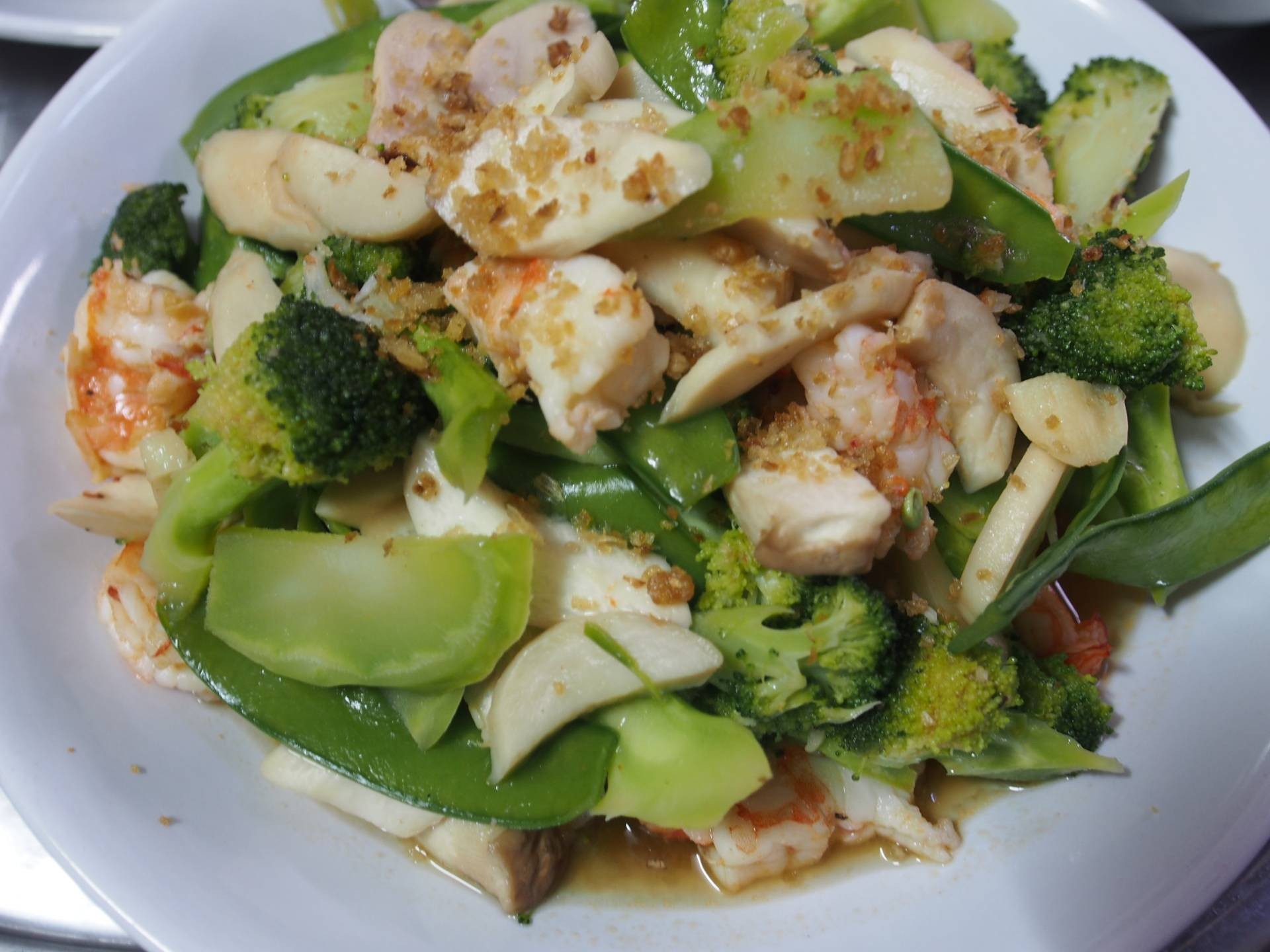 สูตร ผัดผักรวมใส่กุ้ง พร้อมวิธีทำโดย 𝙱𝙰𝙱𝚈 𝙼𝙰𝚁𝙳𝚈 - Wongnai Cooking