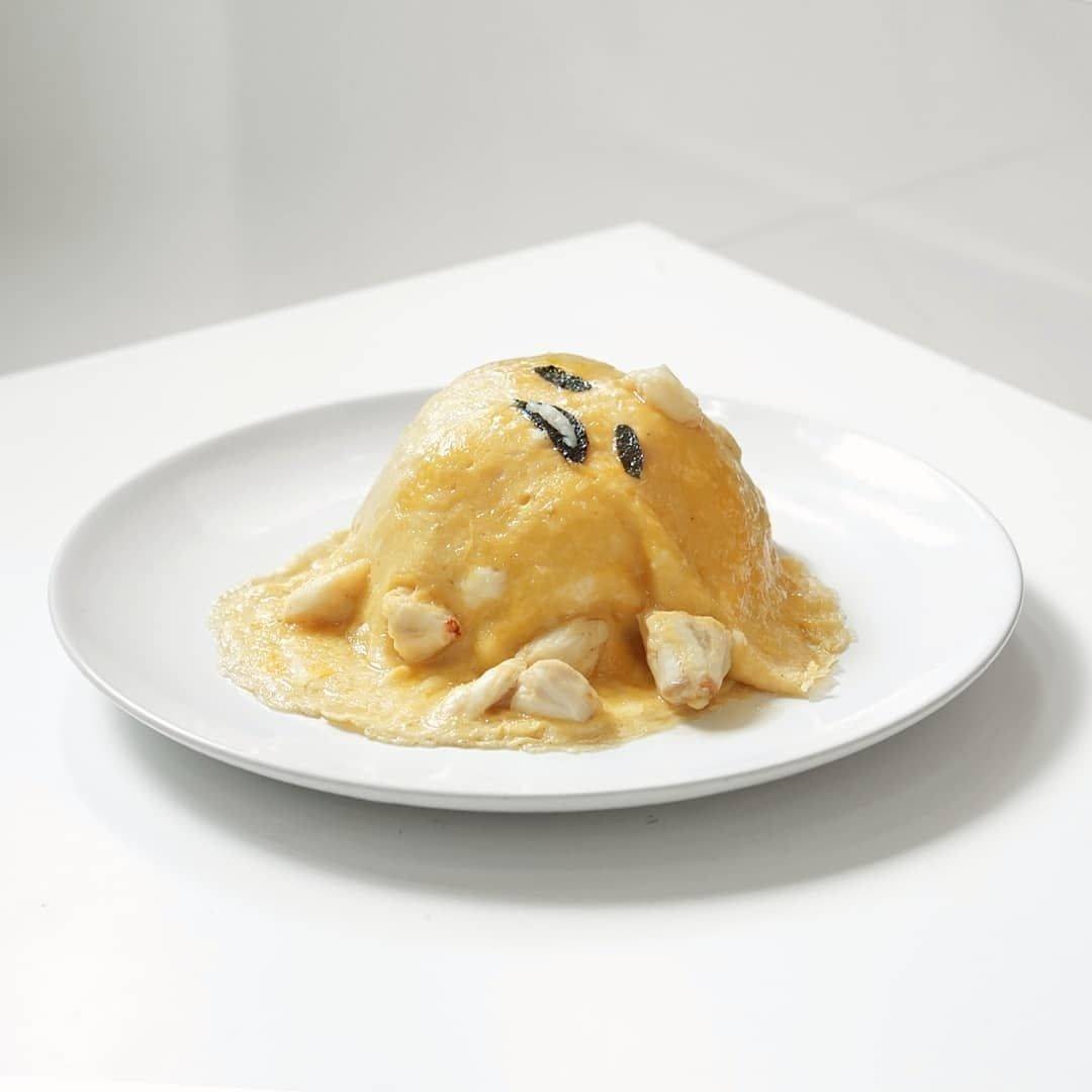 สูตร ไข่นุ่มปู Gudetama พร้อมวิธีทำโดย ZOMX - Wongnai Cooking