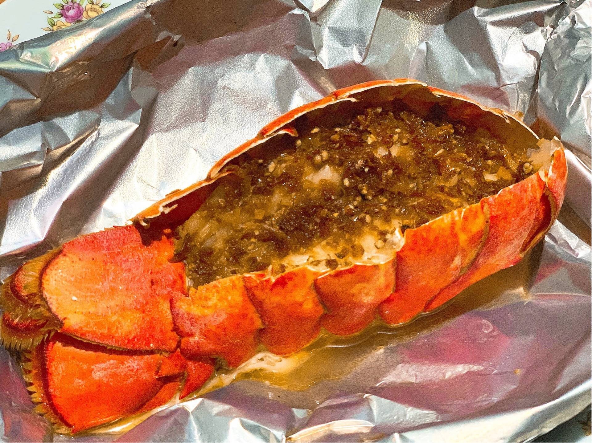 สูตร Lopster อบเนยกระเทียม พร้อมวิธีทำโดย Arin Lionza