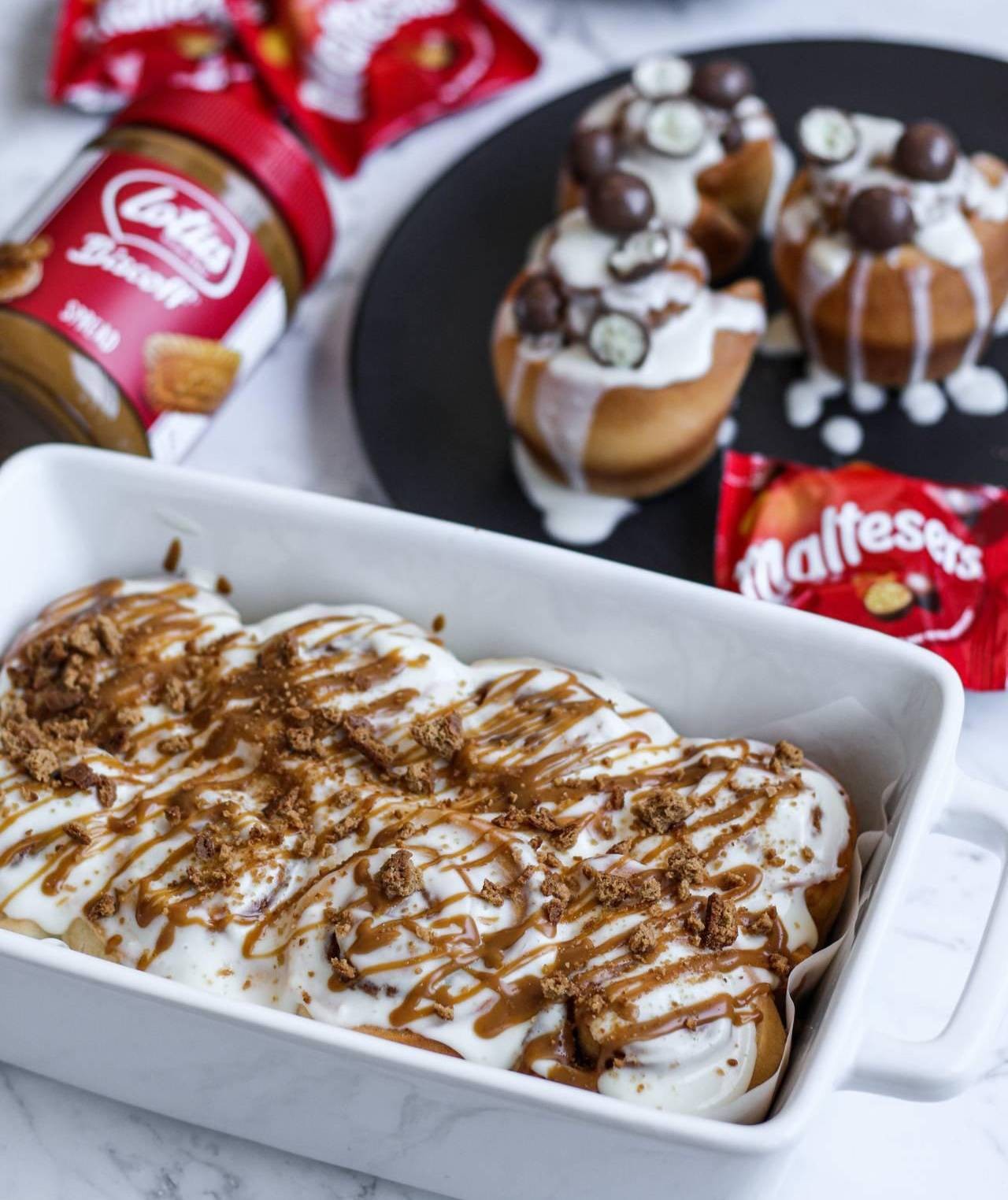 สูตร Biscoff Cookie Butter Scrolls 🍪🍫 พร้อมวิธีทำโดย senseoffood