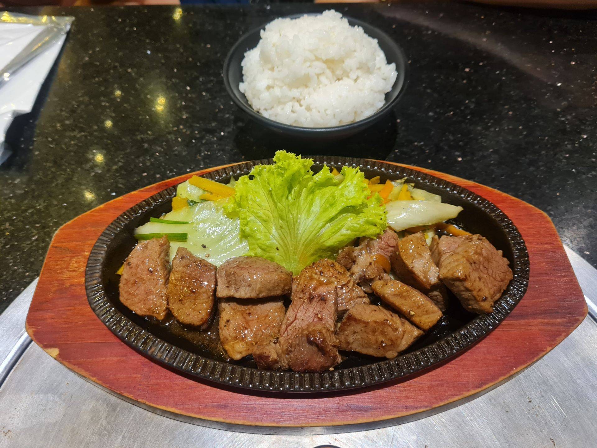 รีวิวที่แนะนำ USA Beef Teppan Steak