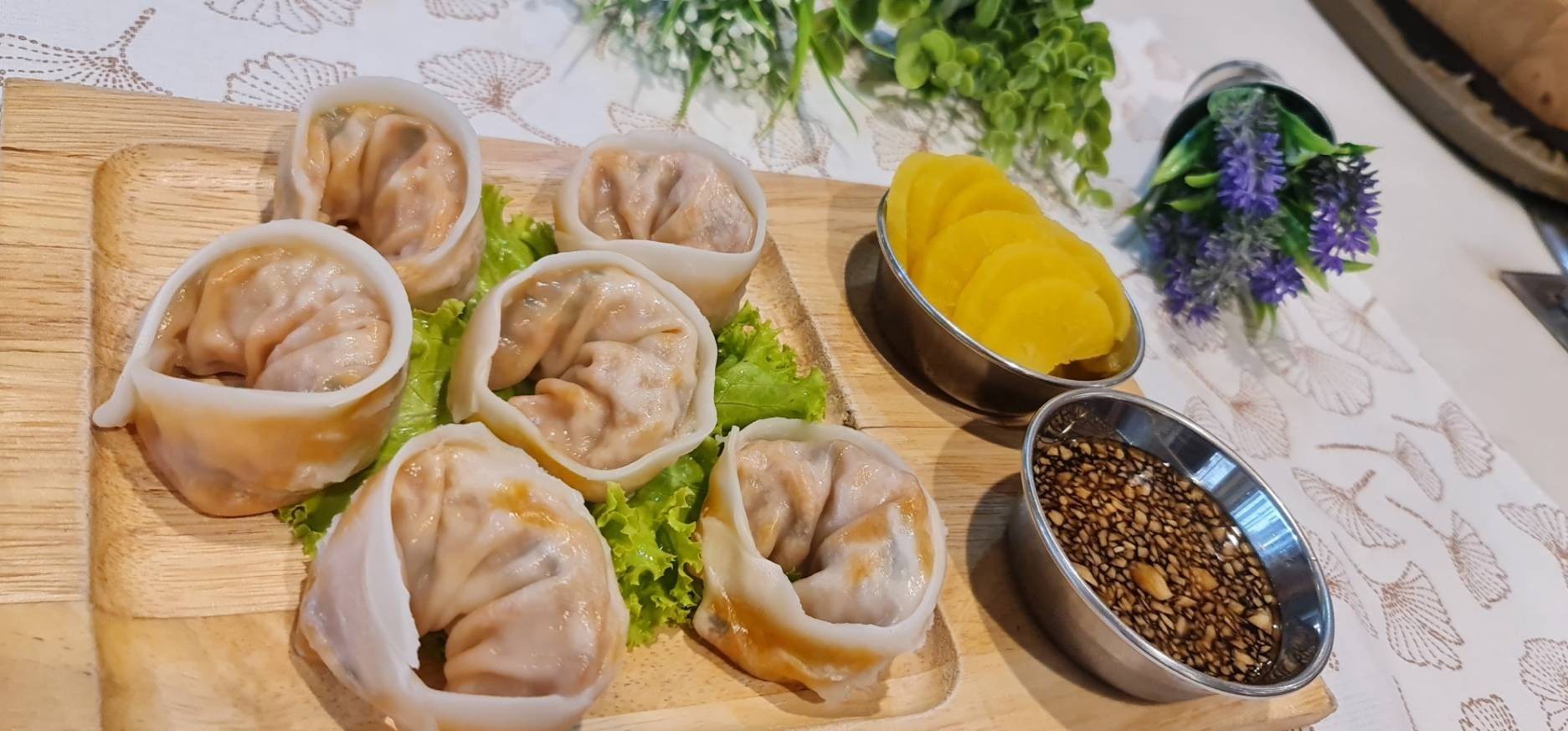 รีวิวที่แนะนำ เกี๊ยวซ่ากิมจิ(แบบนึ่ง)