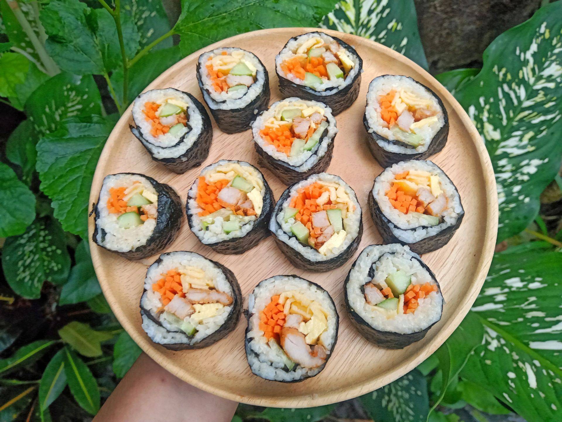 สูตร Gimbap (김밥) คิมบับ พร้อมวิธีทำโดย guneweenz 🦋