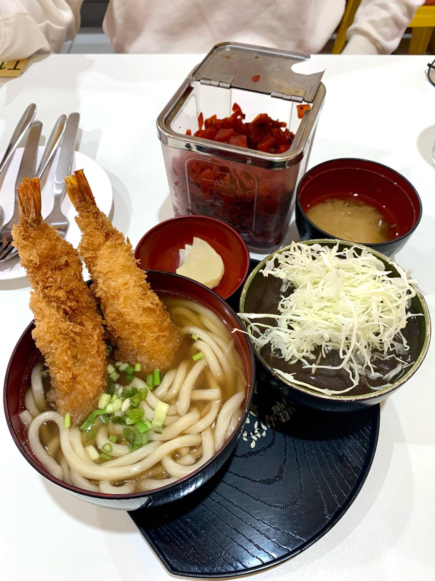 รีวิวที่แนะนำ Shrimp Curry Udon Set