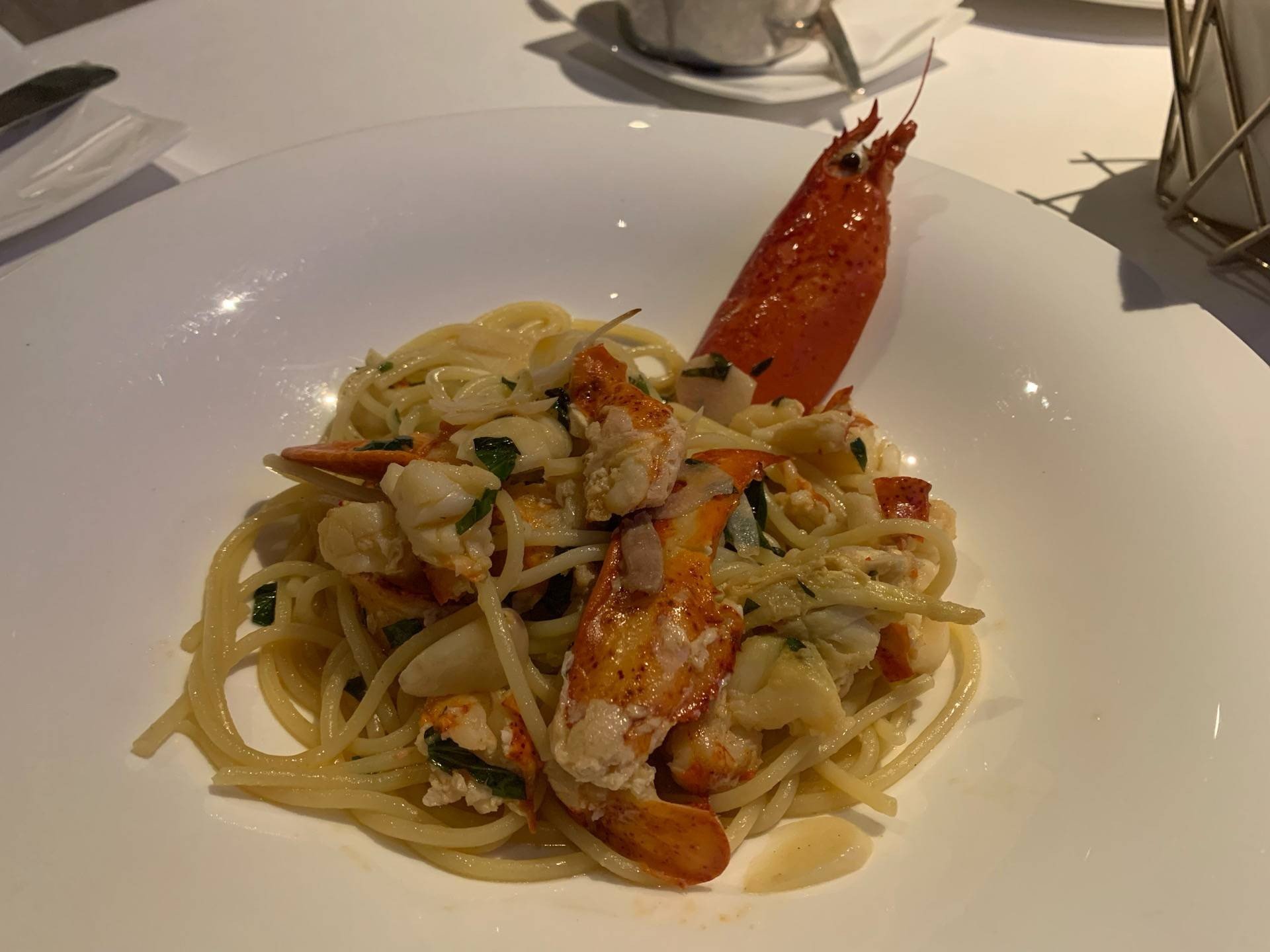 รีวิวที่แนะนำ Spaghetti lobster