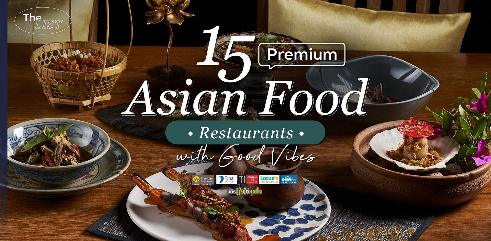 15 Premium Asian Food Restaurants With Good Vibes - Wongnai
