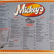 เมนูของร้านอาหาร Mickey's Diner BKK - Wongnai