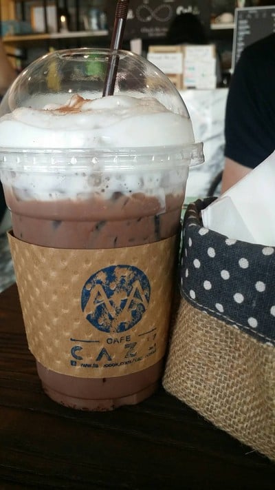 ช็อคโกแลตเย็น • 4/5 คะแนน ร้าน Cazz Cafe - แคซคาเฟ่ สุขุมวิท พระโขนง - Wongnai