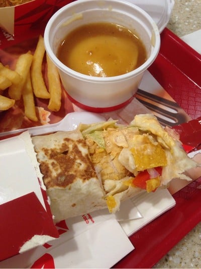 รีวิว Texas Chicken ซีคอนสแควร์ - Mexicana Wrap Combo เต็มอิ่มชิ้นโต ...