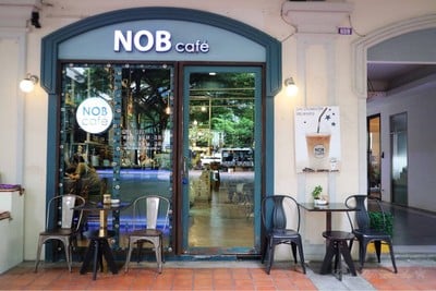 รีวิว NOB Cafe' สีลม - จิบลาเต้ กับบรรยากาศสบายๆ - Wongnai