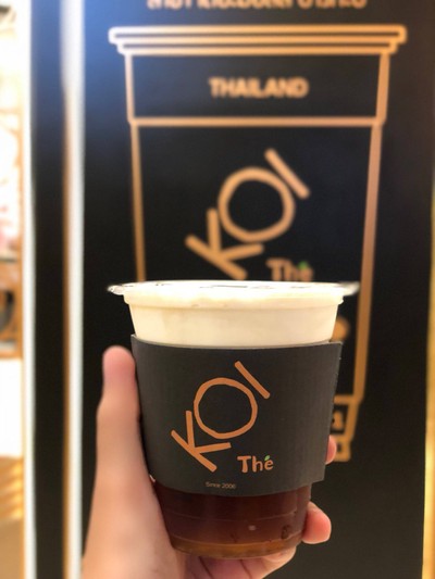 รีวิวที่แนะนำ Black Tea Macchiato