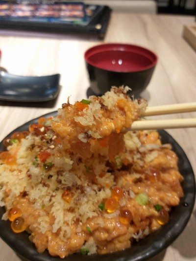 รีวิว Seiryu Sushi เดอะเมอร์คิวรี่ ชิดลม - Negi Salmon Mini Don set ...