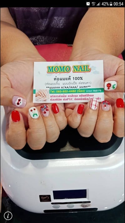 รีวิว MOMO NAIL ยูเนี่ยน มอลล์ - สีเจล#เพ้นท์เจล#ลายเล็บสวยๆค่ะ#ต่ออคิลิค#ต่อPVC#ต่อเจล#ทาสีเจล ...