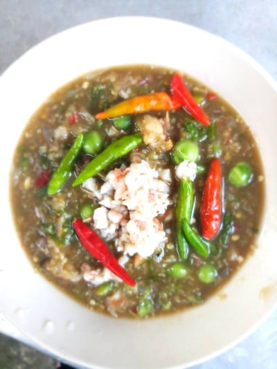 สูตร น้ำพริกกุ้งสด (Nam Prik Goong Sod) พร้อมวิธีทำโดย พล Pholfoodmafia