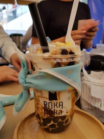 รีวิว Poka Poka ชานมไข่มุก - ชานมชีส....แต่ไม่ชีสดีกว่านะ - Wongnai