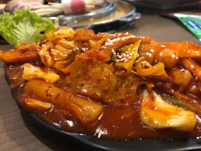 ต๊อกบ๊กกี ร้าน The Hansik Korean BBQ (Khu Bon) คุ้บอน - Wongnai