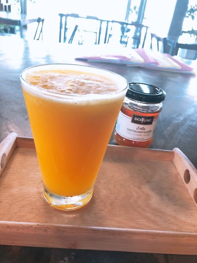 สูตร Honey Orange Lime Frappe พร้อมวิธีทำโดย jeab