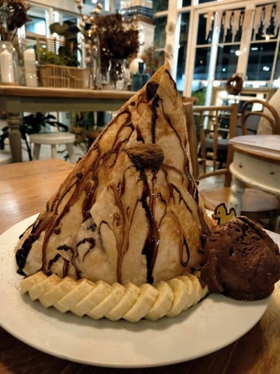 Roti Volcano • 185 บาท ร้าน Mama made Roti by Kahava Cafe ปั๊มบางจาก ...