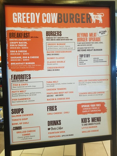 รูป Greedy Cow Burger SEATAC International Airport