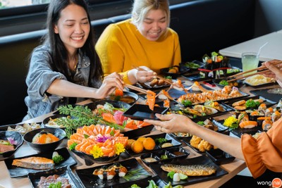 KUMA Sushi くま寿し ร้านบุฟเฟ่ต์อาหารญี่ปุ่นหาดใหญ่ อิ่มคุ้ม จุใจ - Wongnai