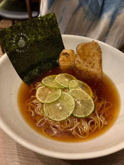Cold Lime Ramen ร้าน Yuzu Ramen ยูซุ ราเมน ไอคอนสยาม - Wongnai