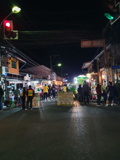 รูป ถนนคนเดินปาย