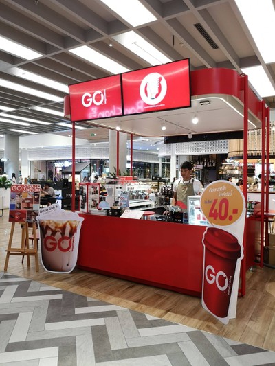 รีวิว TrueCoffee GO สามย่าน มิตรทาวน์ - ร้านน้องของเครือ ทรูคอฟฟี่