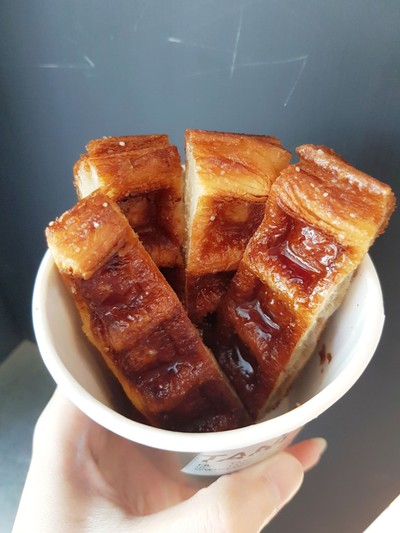 รีวิว TANGIBLE - Croffle กรอบนอกนุ่มในอร่อยดีค่ะ - Wongnai